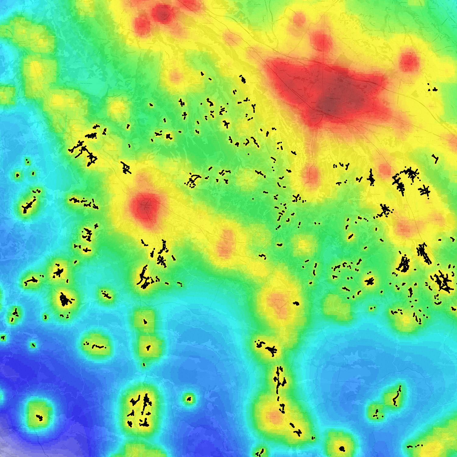 Darkskylab Software And Methods For Modeling And Mapping Diffuse Light Pollution